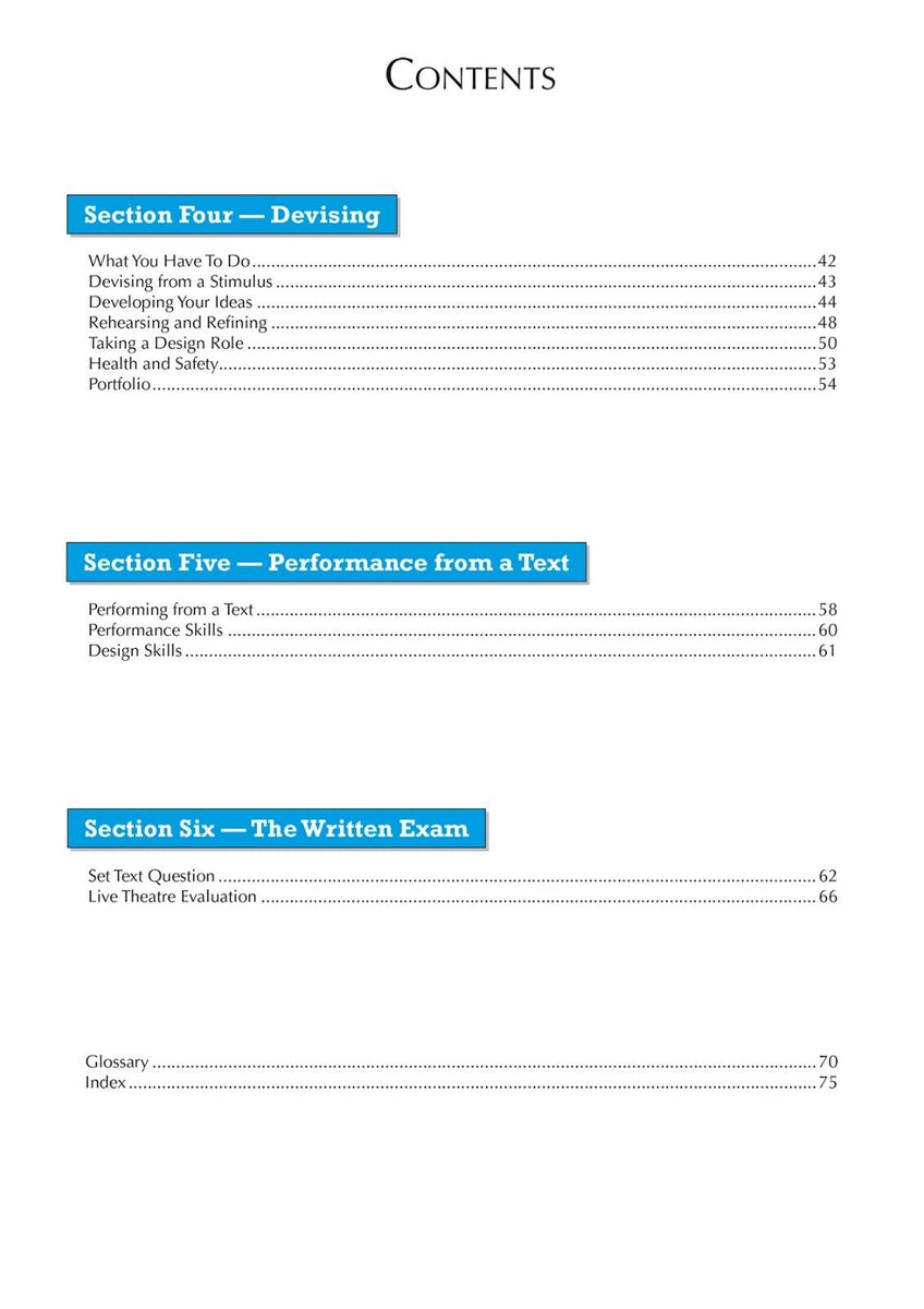 Grade 9-1 GCSE Drama Revision Guide KS4 CGP – Books & Goods