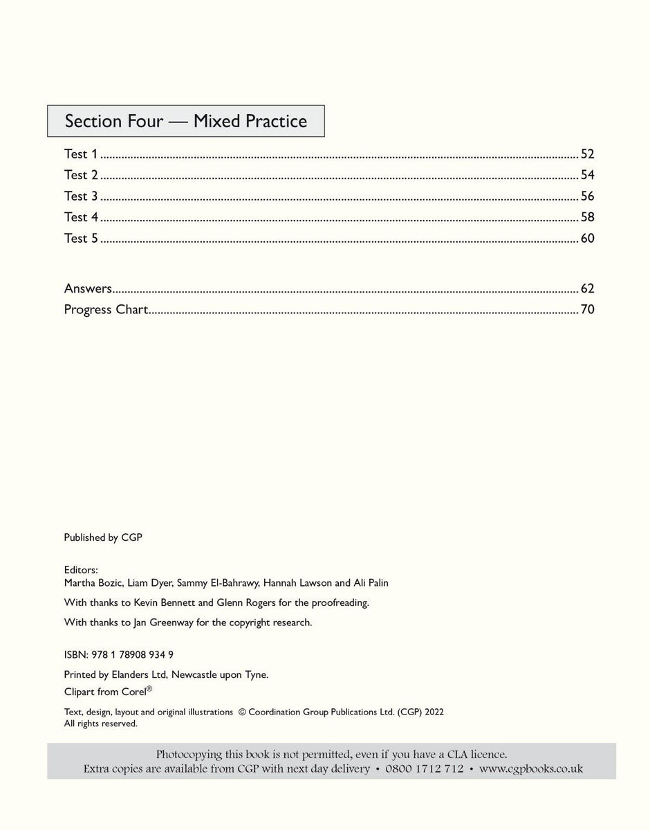 Functional Skills Maths: City & Guilds Level 1 - 10-Minute Test with A ...